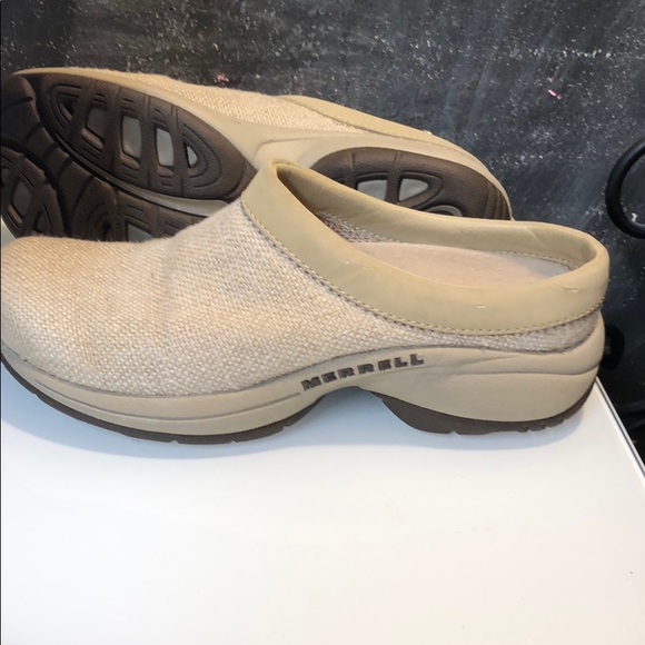 Merrell | Shoes | Merrell Moc Primo Hemp Slip On Clog Sneaker 55 | Poshmark